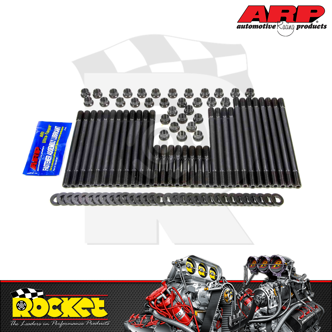 ARP 12-Point Head Stud Kit Fits Chev BB w/ Dart Big Chief Heads - AR235 ...