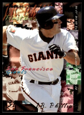 1995 Fleer #586 J.R. Phillips San Francisco Giants | eBay
