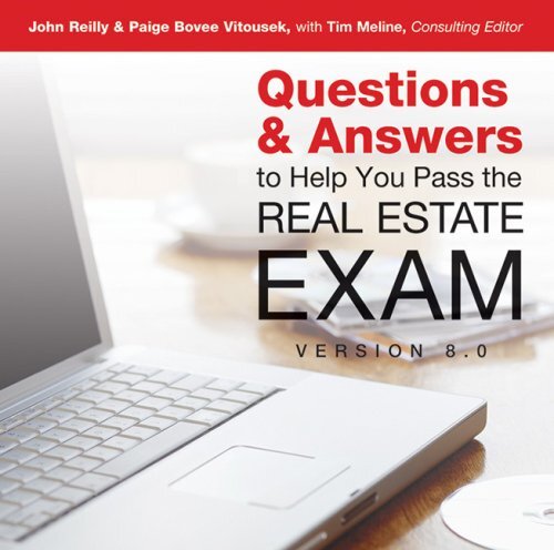 Questions and Answers to Help You Pass the Real Estate Exam: Version 8. ...
