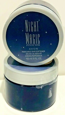 AVON SKIN SOFTENER NIGHT MAGIC 5 OZ !! 2 CREAMS !! DISCONTINUED | eBay