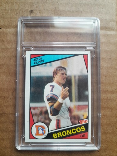 1984 Topps #63 John Elway HOF RC Denver Broncos NM-MINT - sealed for 30 ...