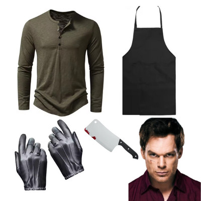 Dexter Forensic Killer Fancy Dress Costume Halloween Fancy Dress Uk ...