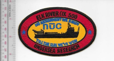 US Navy USS Elk River IX 501 Undersea Research Ship Special Operations ...
