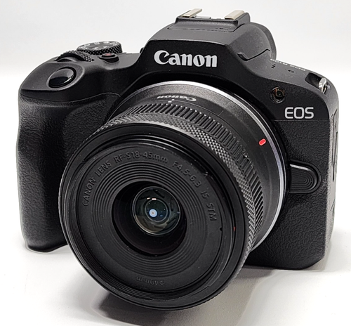 Canon EOS R100 Mirrorless Digital Camera with RF-S 18-45mm IS STM Lens ...