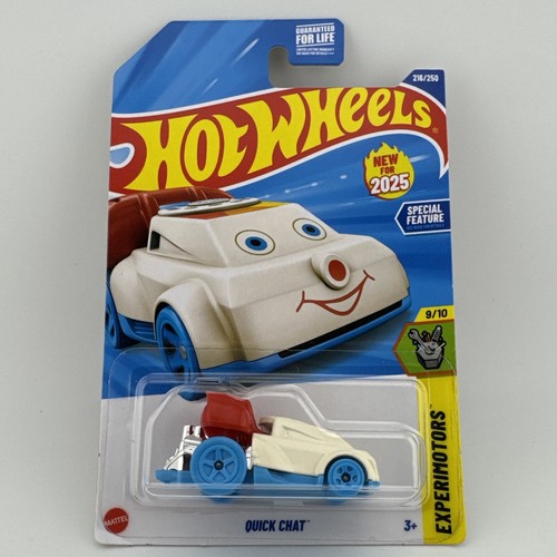 Quick Chat 216/250 Hot Wheels 2025 HW Experimotors 9/10 HYW45 Fisher ...