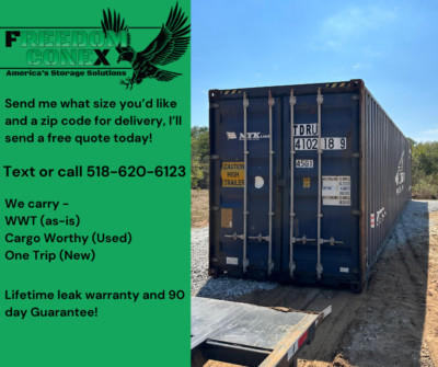 Shipping containers! *Read Full Description* New and Used! | eBay