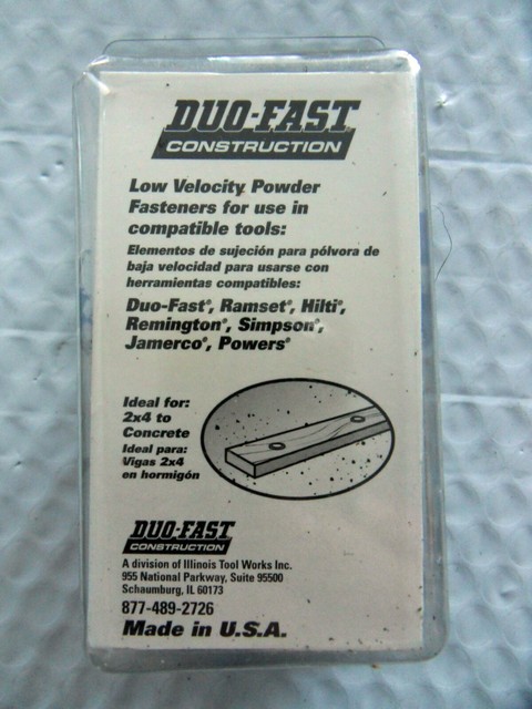 Duo-Fast TriggerDrive Pro Powder Actuated Tool with .22 cal shells and ...