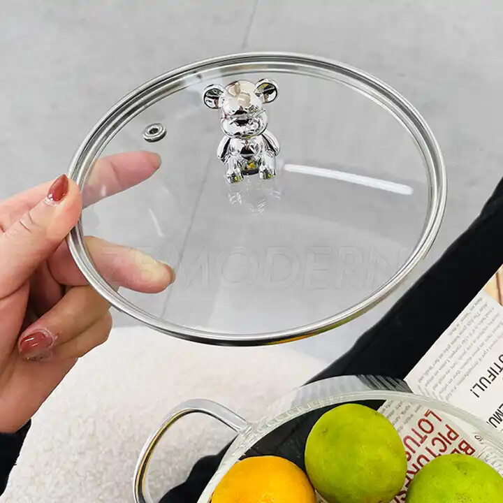 Heat Resistant Soup Pot High Borosilicate Cooking Glass Pot Great For ...