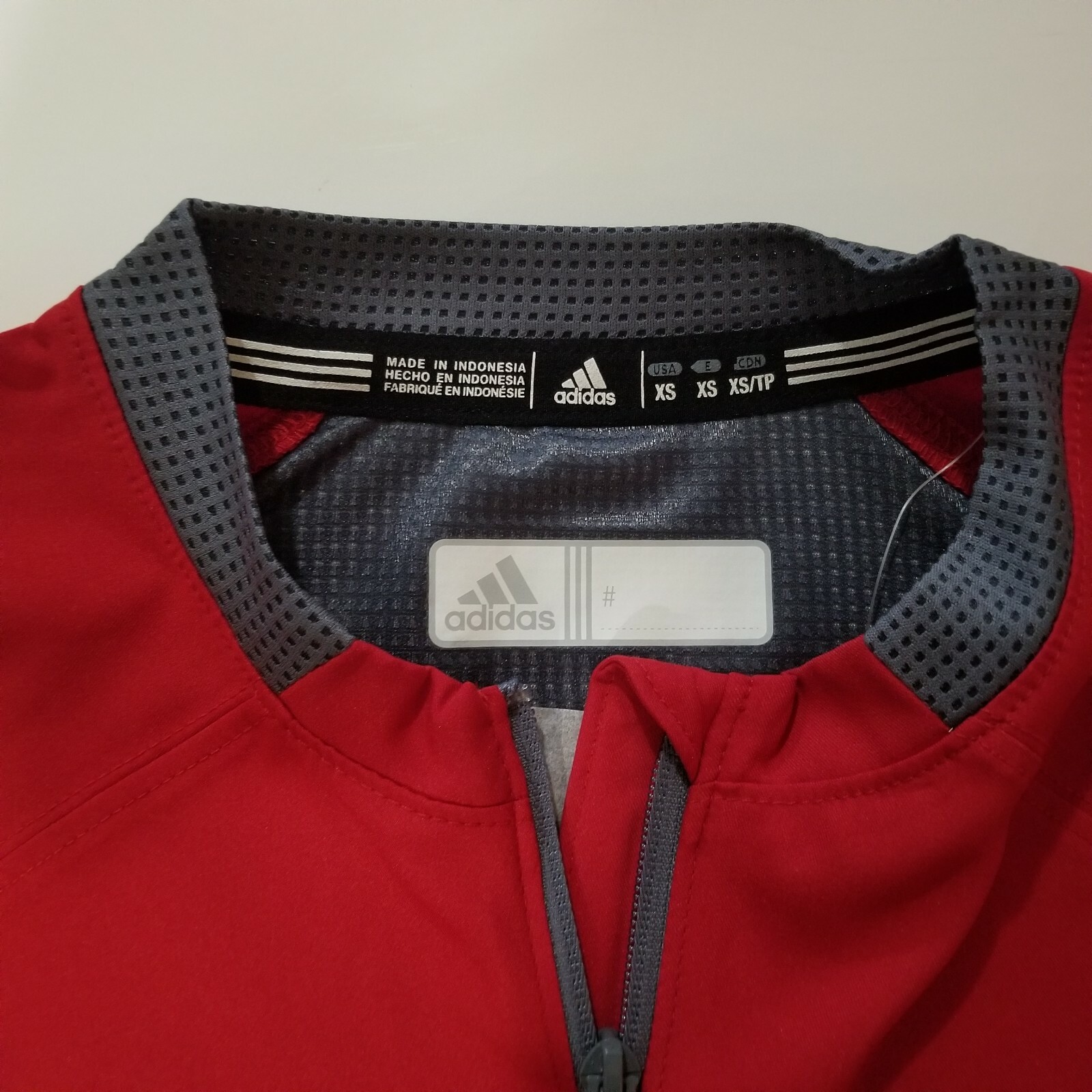 adidas Baseball Cage Jacket Fielder’s Choice Climalite Power Red/Onix ...