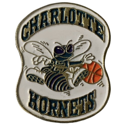 Vintage NBA Charlotte Hornets Logo Souvenir Pin | eBay