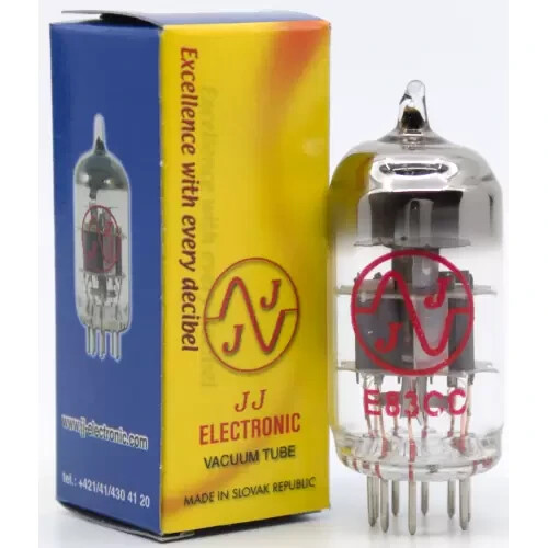 1EA. JJ E83CC / 12AX7 FRAME GRID PREAMP VACUUM TUBE BRAND NEW IN BOX | eBay