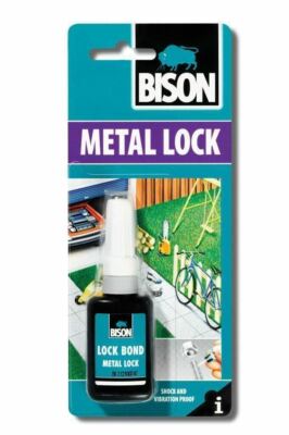 12 Bison Metal Lock 10ml Tube Glue Bond Liquid Vibration Proof Bolt ...