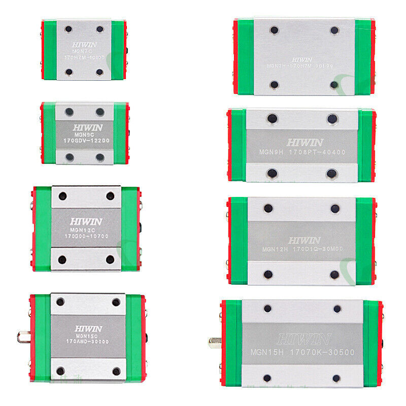 1pc Hiwin Linear Guide Rail MGN7 MGN9 MGN12 MGN15 MGW7 MGW9 MGW12 for ...