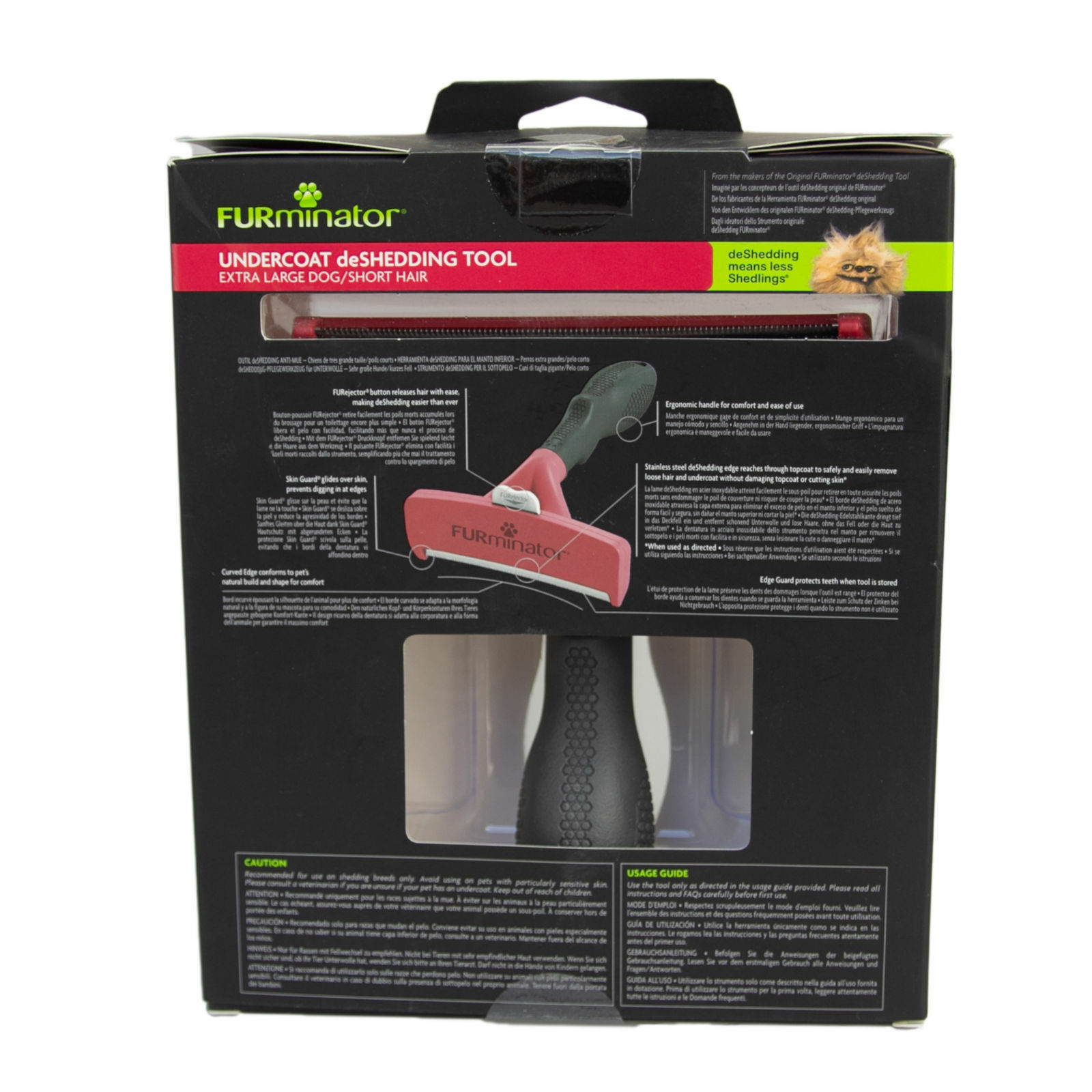 FURminator for short-Haired Very Big Dog, Deshedding- Care Tool Brush ...