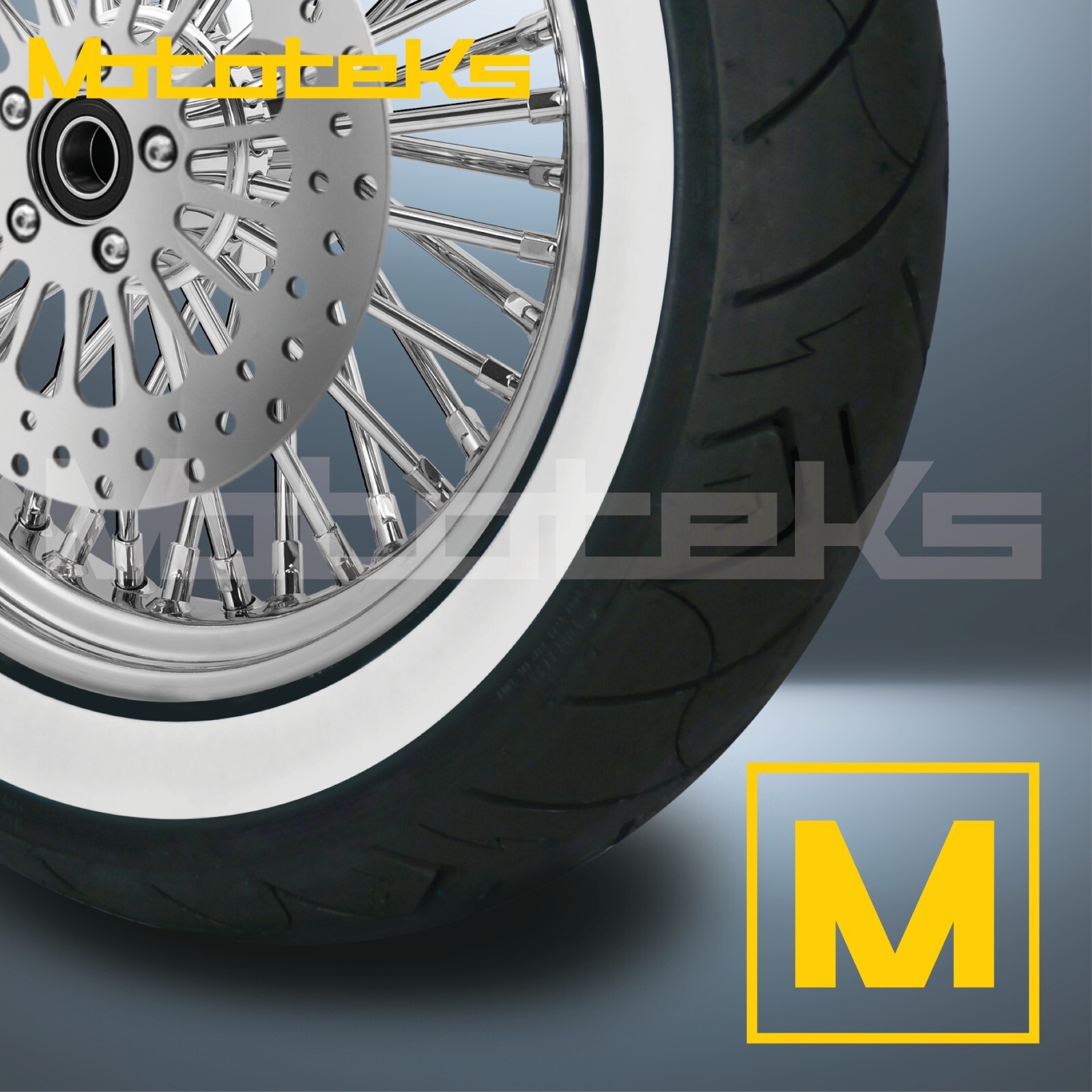 18X4.25 FAT SPOKE WHEEL 40 STAINLESS SPOKES FOR HARLEY TOURING BAGGER ...