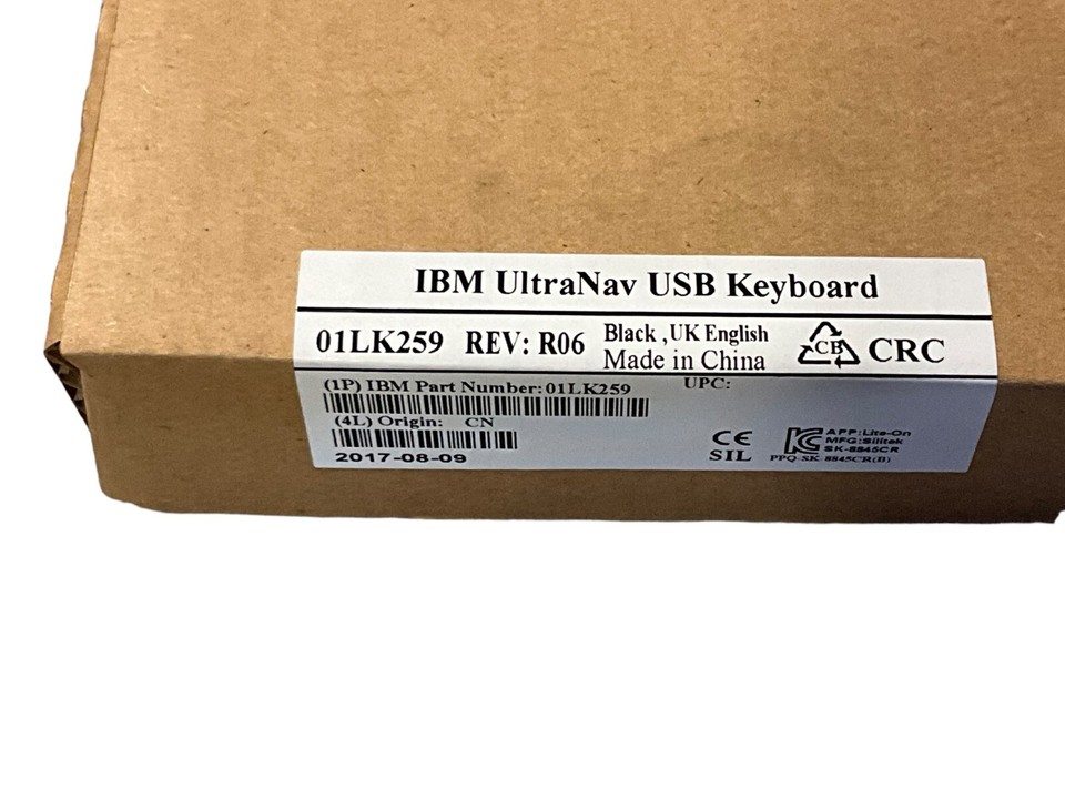 NEW IBM SK-8845CR,R06 00E5193 FRENCH CANADIANULTRANAV USB KEYBOARD ...