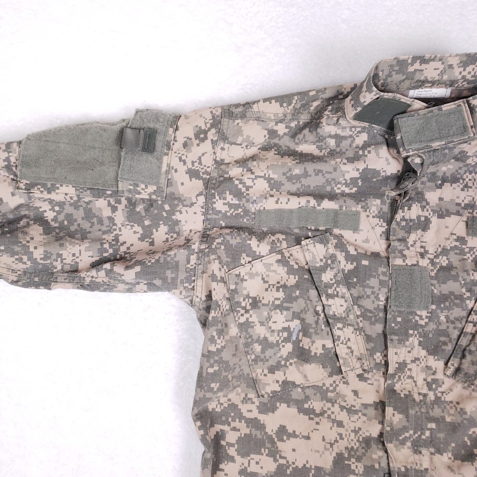 Army Combat Shirt Large Regular ACU FR Tactical Core Military Surplus ...