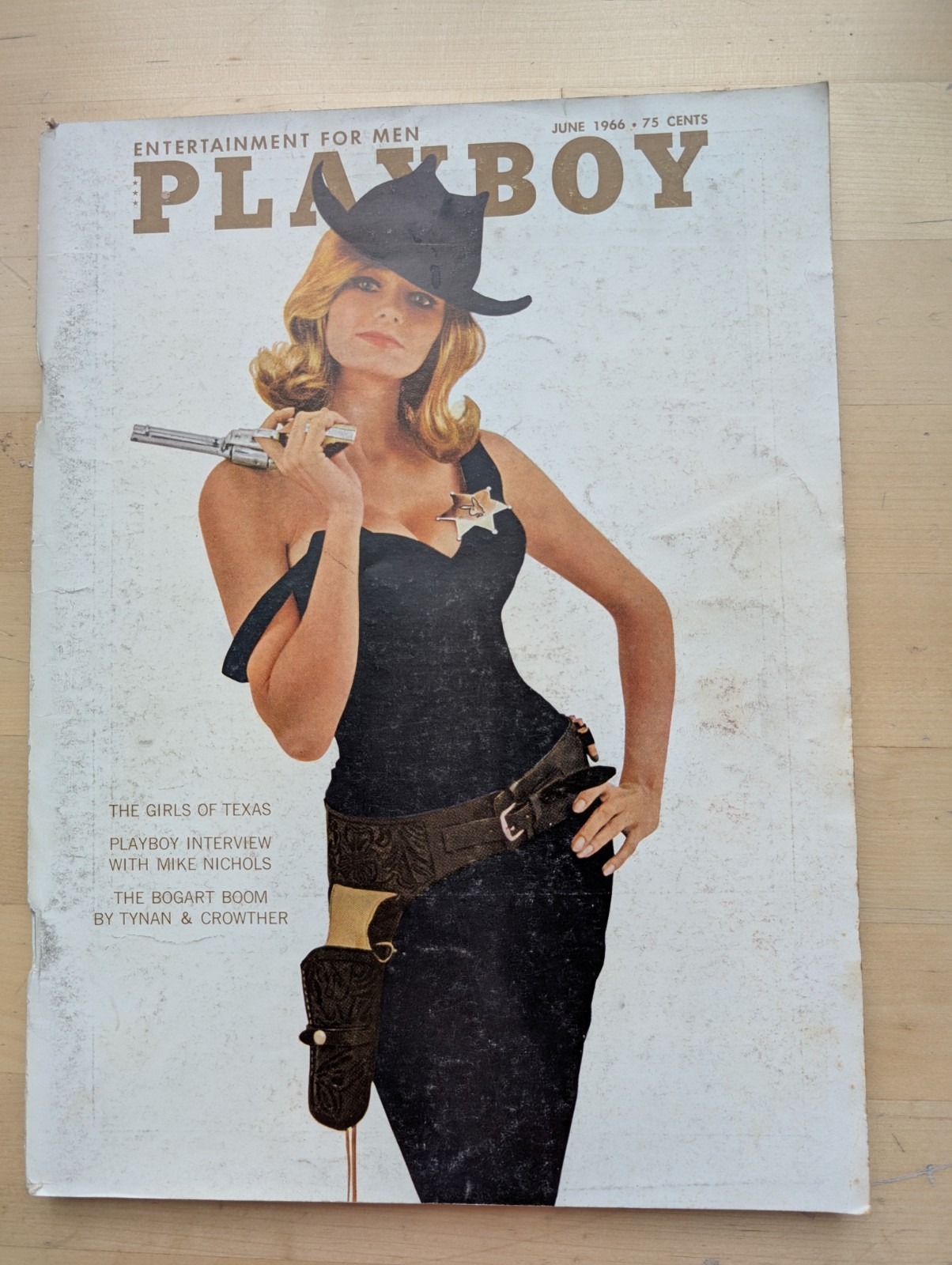 PLAYBOY MAGAZINE JUNE 1966, THE GIRLS OF TEXAS, MIKE NICHOLS VARGAS ...