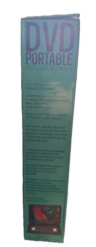 Portable DVD Player Proscan Elite 13.3" LCD - Black (PEDVD1332) - [LN]™ 58465824891| eBay