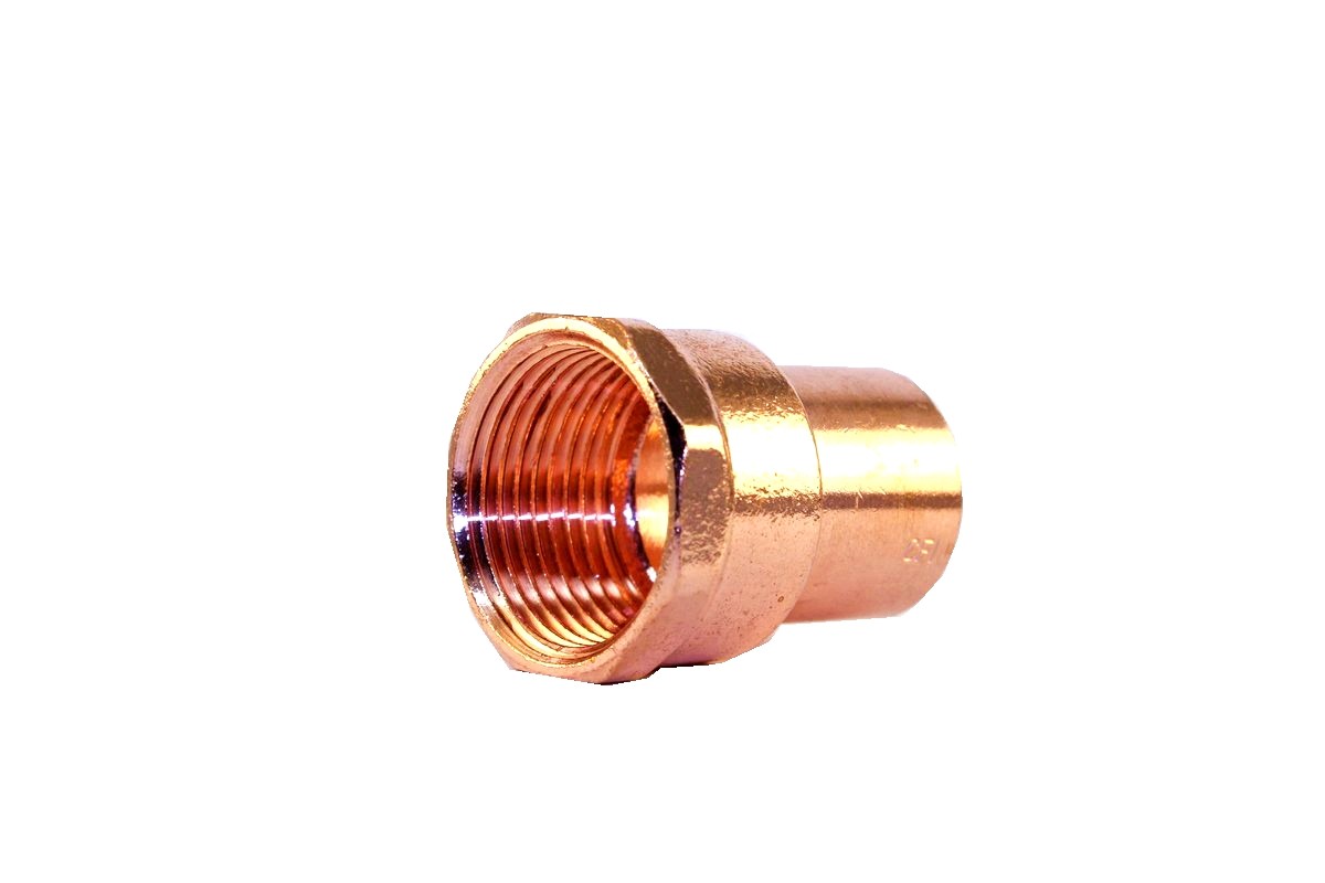 Libra Supply 2 inch, 2'', 2-inch Copper Female Fitting Adapter FTG x ...
