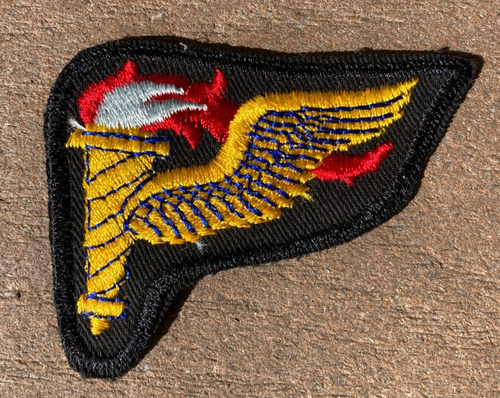 US Army Pathfinder Cloth Patch - Black Twill Cut Edge Type Military ...