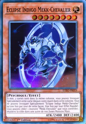 carte YU-GI-OH EXFO-FR019 Eclipse Indigo Mekk-Chevalier NEUF FR | eBay