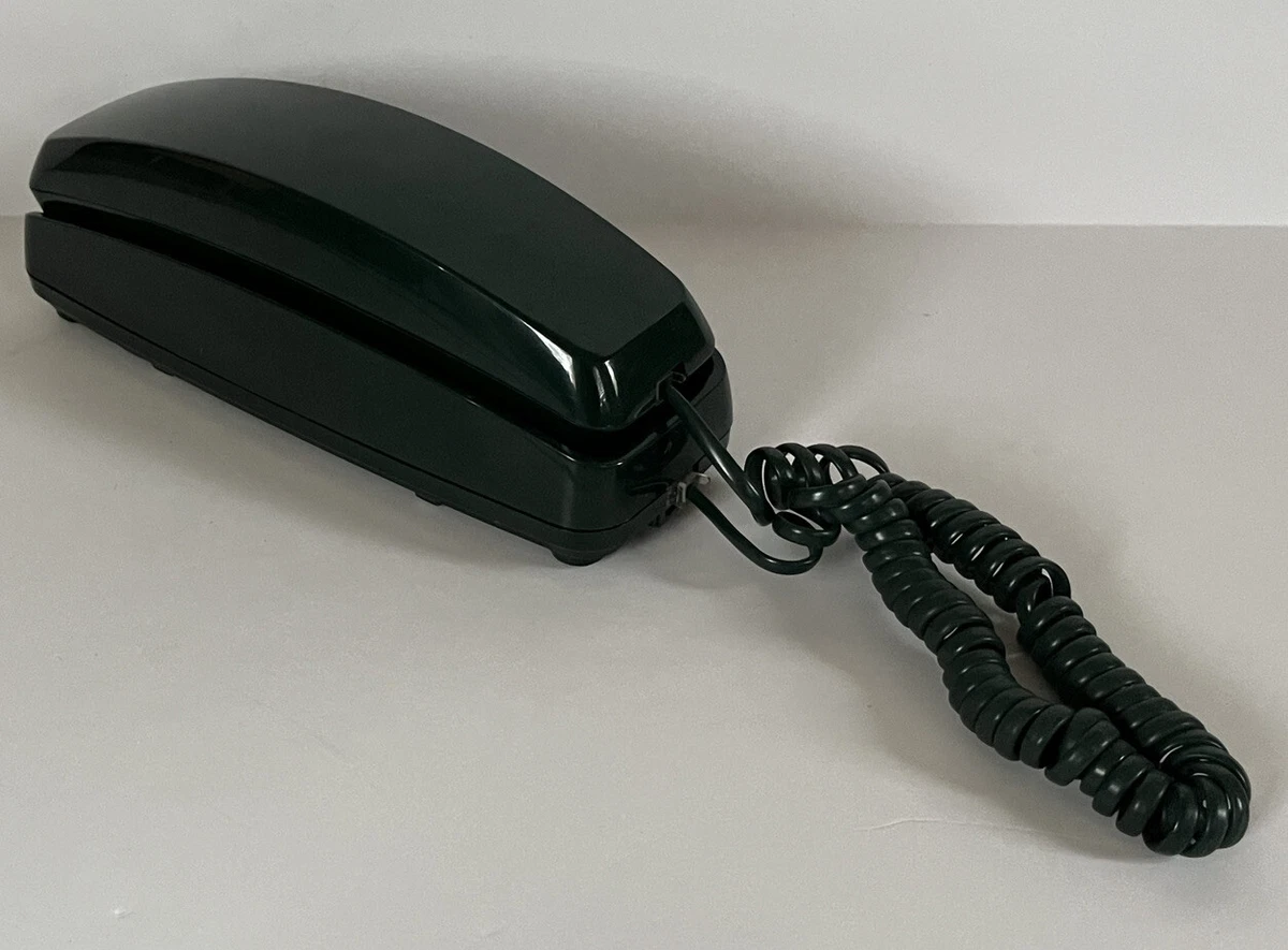 Push Button Telephone Green