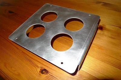 Auxiliary Instrument / Aux Gauge Panel 4 Holes 52mm for Land Rover ...