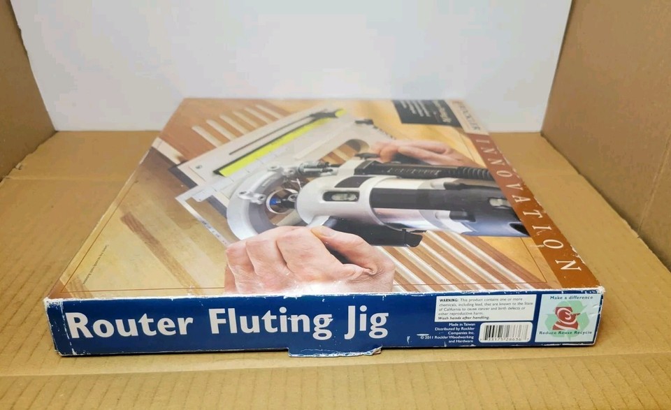 Rockler Router Fluting Jig Model #28636 - NEW IN BOX! (RARE!) | eBay
