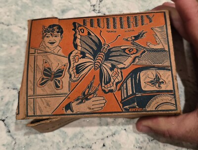 1929 MARX Tin Litho & Celluloid 'FLUTTERFLY' Butterfly in Box | eBay