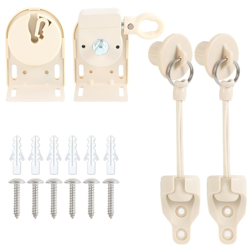 Windproof Curtain Hold Down Set for Outdoor Blinds with Fastening Ropes ...