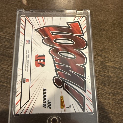 2024 Zenith Red ZOOM Joe Burrow 37/99 SSP Cincinnati Bengals | eBay