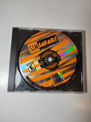 Sim Safari (PC, 2000 Rated E) Disc Only 1153417 Maxis Kids | eBay