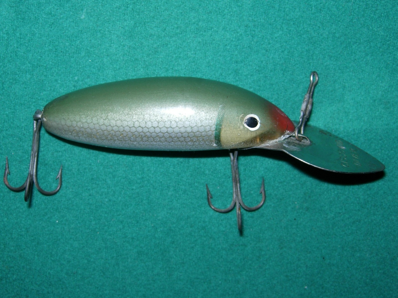 EARLY ANTIQUE CISCO KID DIVER FISHING LURE WALLSTEN TACKLE CO NICE ...