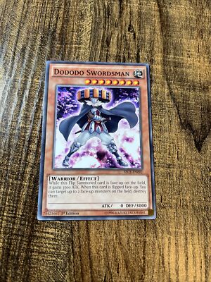 Dododo Swordsman SECE-EN092 Yu-Gi-Oh! Card Light Play 1st Edition | eBay