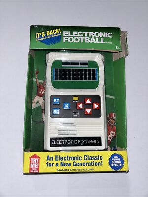 Football Mattel (1977) Retro Handheld Games