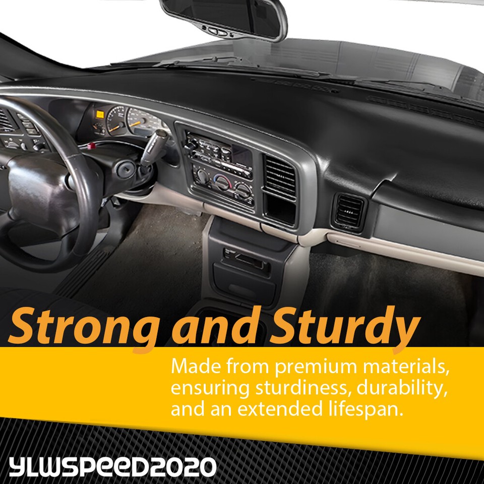 Radio Dash Trim Bezel / Dash Cover Overlay Fits 99-06 Silverado Sierra ...
