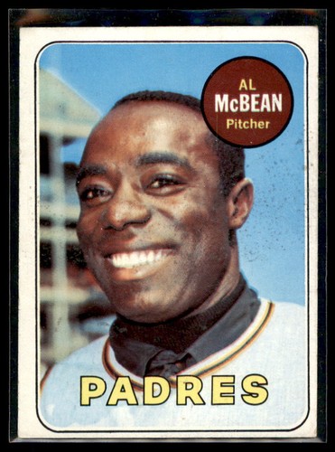 1969 Topps Al McBean #14 San Diego Padres | eBay