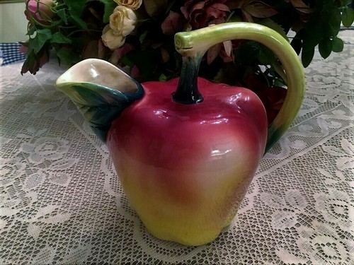 Pretty Lord & Taylor Apple Pitcher Made in Italy | eBay