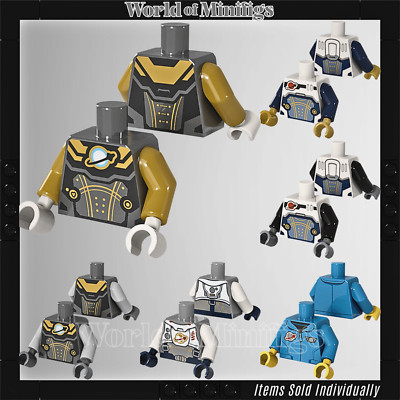 LEGO Minifig Space Torsos 76382 "NEW" - All Styles & Colors Available ...