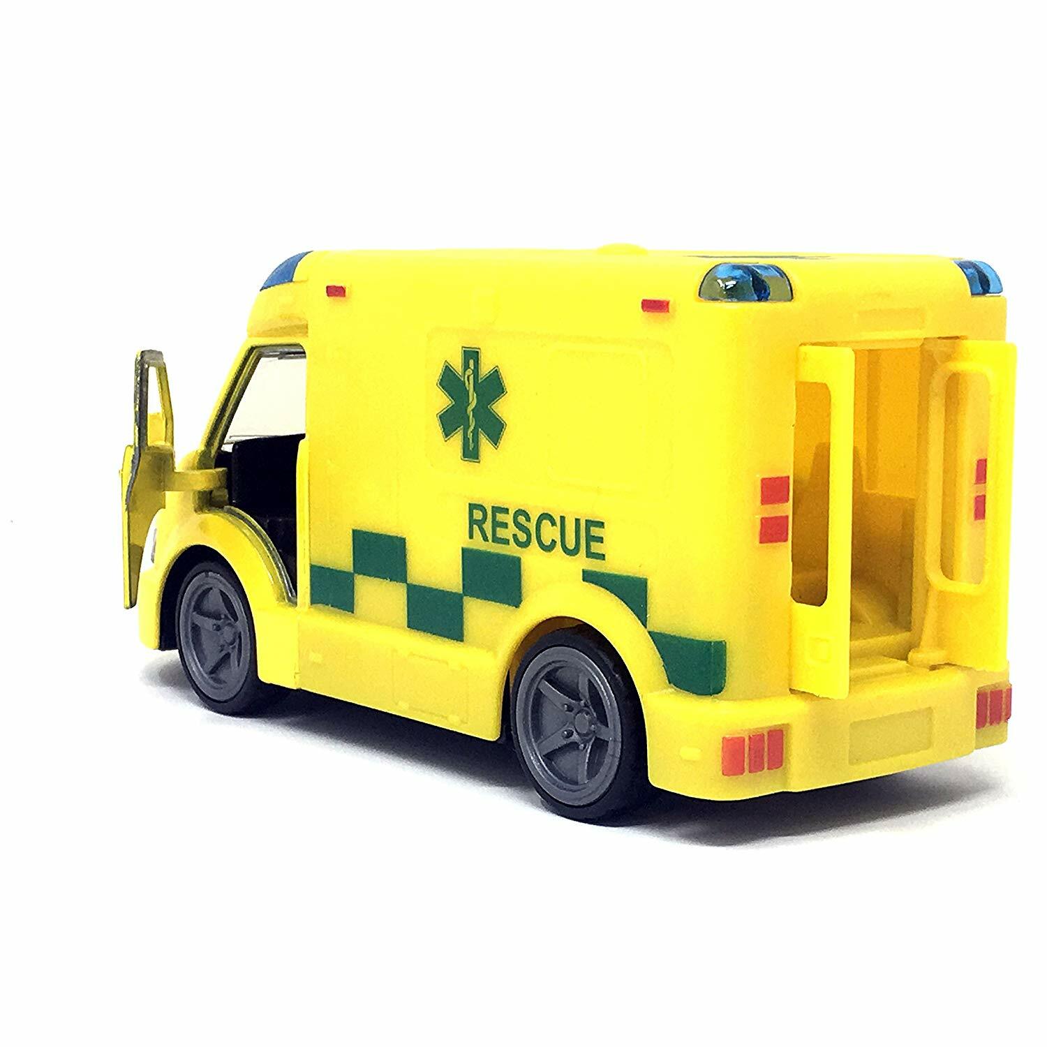 Teamsterz City Emergency Response Ambulance Vehicle Toy With Lights ...