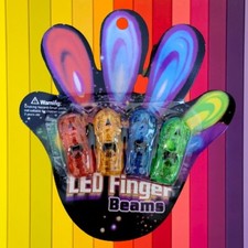 48 Pcs *wholesale* Finger Light up Ring Laser LED Rave Party Favors ...