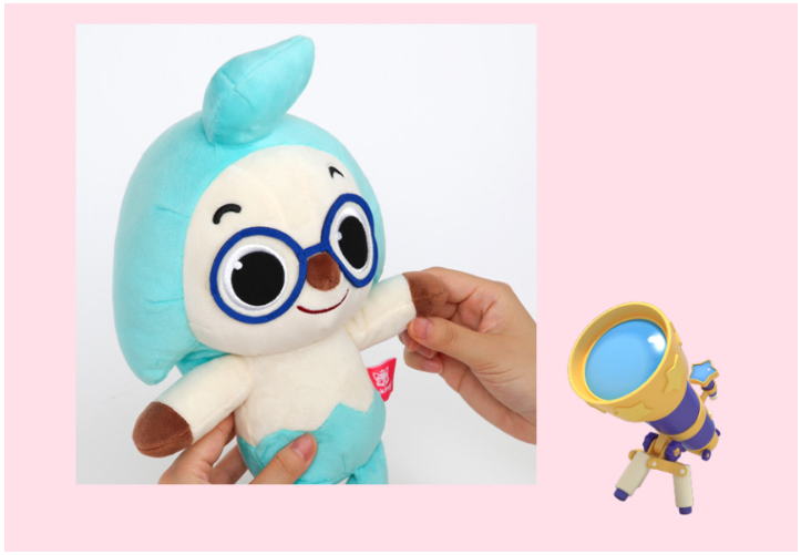 Pinkfong Wonder Star Bebe Finn Hogi Pinkfong Baby Shark 30cm Plush Doll ...