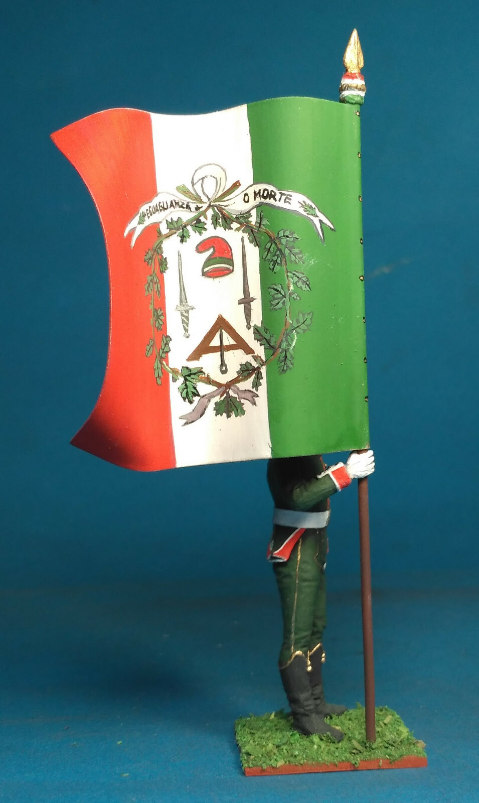 Unassembled Italian Lombard Legion, White Metal 60 mm Figure kit VID ...