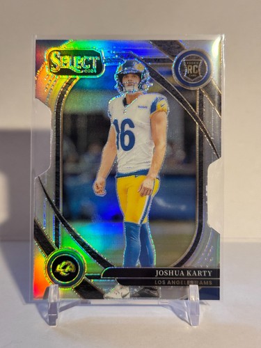 2024 Panini Select Football JOSHUA KARTY #282 Club Level Silver Prizm ...