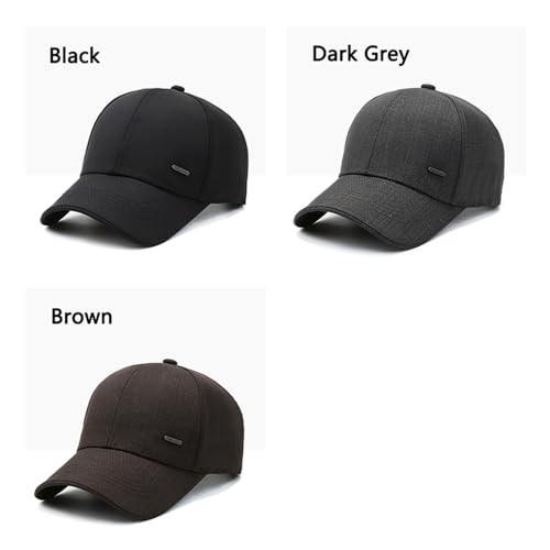 Blank Plain Structured Baseball Cap Vintage Trucker Hats Low One Size ...