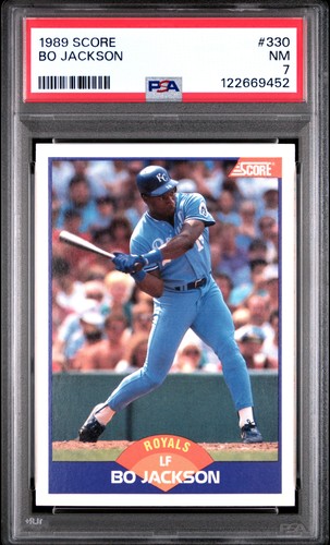 1989 SCORE #330 BO JACKSON PSA 7 | eBay
