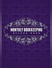 Monthly Bookkeeping Record Book 9781633838451| eBay