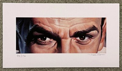 James Bond Sean Connery Print Poster Mondo Eyes Without A Face Jason ...