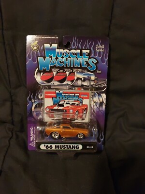 2002 Muscle Machines '66 Mustang 1:64 NEW | eBay